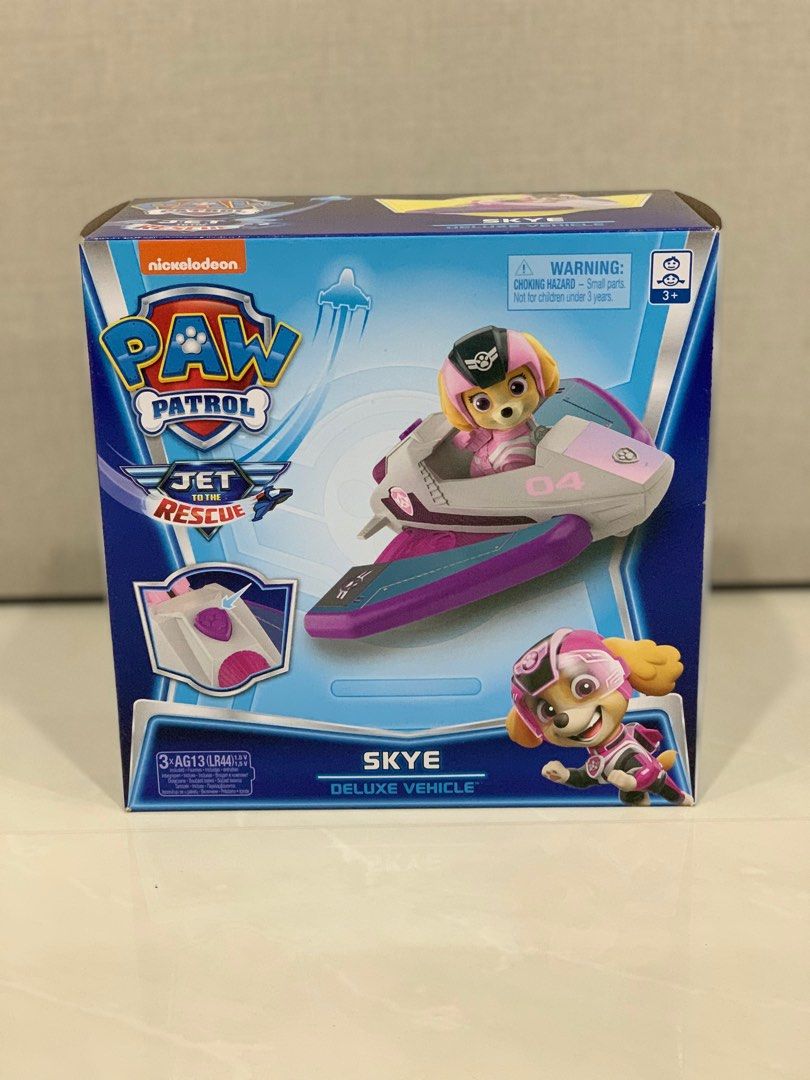 Paw Patrol, Jet to the rescue Skye deluxe vehicle , Hobbies & Toys ...