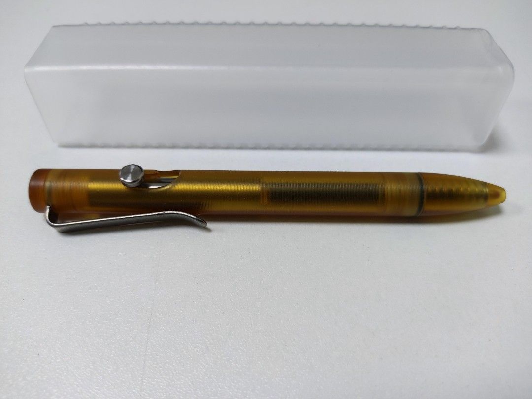 PEI Ultem Bolt action Ballpoint Pen, similar to tactile turn. Tactical ...
