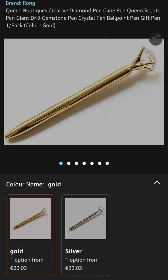 Pen Cane Queen Septer/Creative Diamond Pen Cane, Hobbies & Toys ...