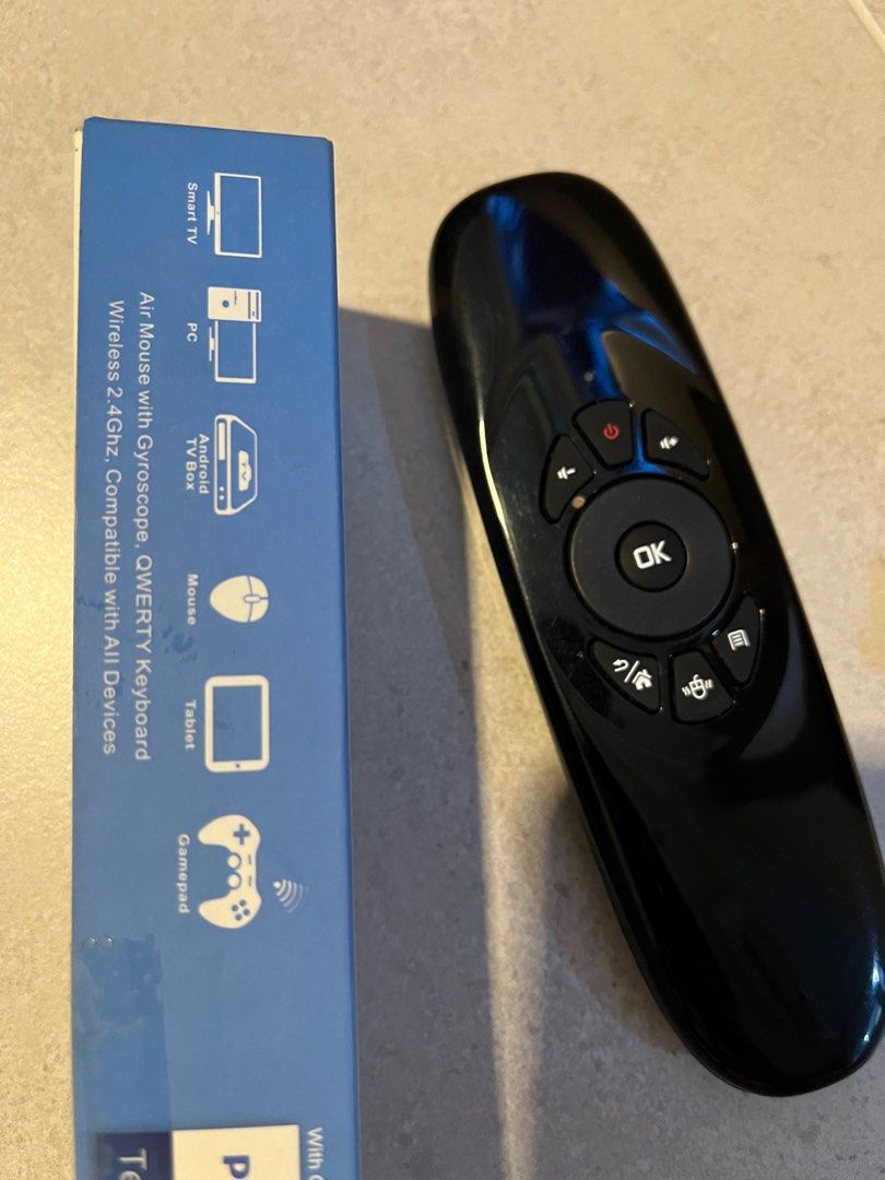 Philip air mouse with gyroscope qwerty keyboard, TV & Home Appliances ...