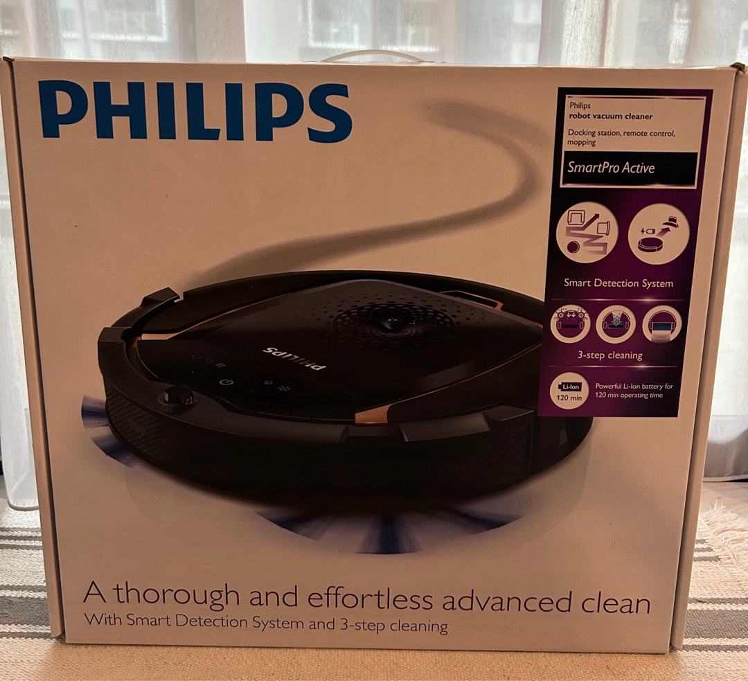 Philips Robot Vacuum Cleaner, TV & Home Appliances, Vacuum Cleaner ...