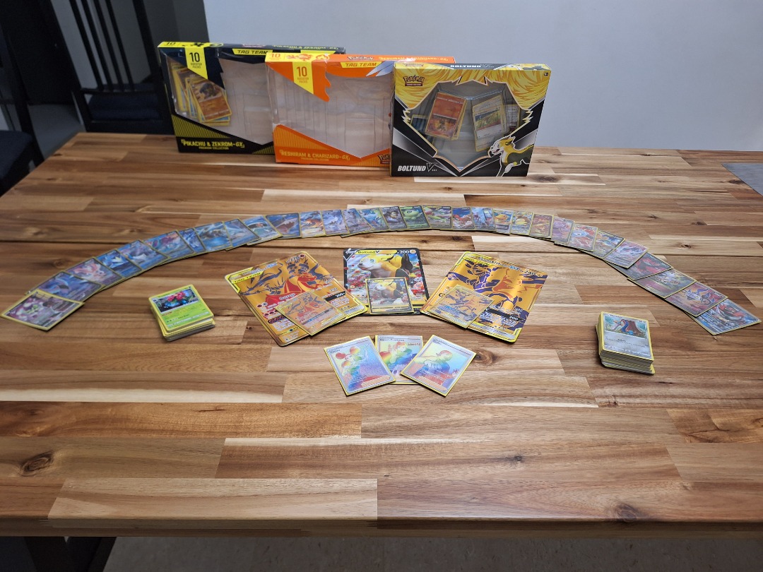 Pokemon card collection. Sold as one. Made up of the sets in the ...