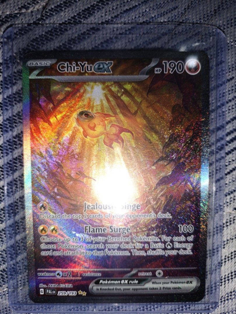 Pokemon Cards: Chi Yu SIR, Hobbies & Toys, Toys & Games on Carousell