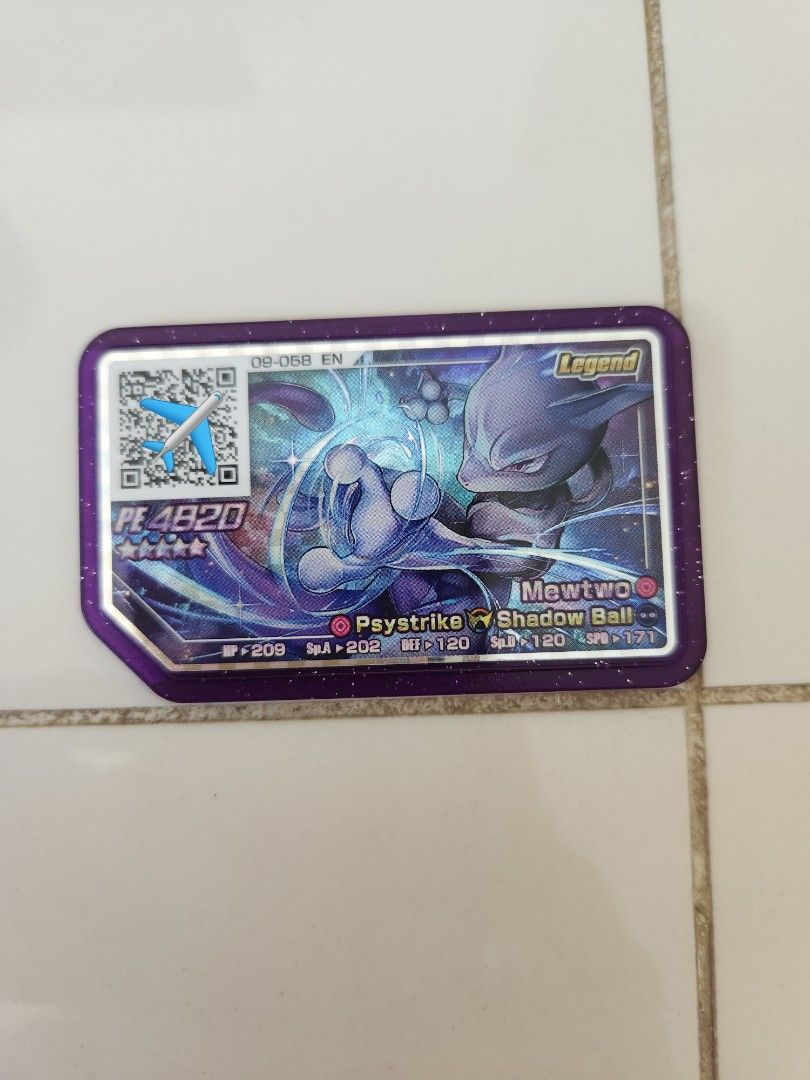 Pokemon Gaole Rush 1 Mewtwo, Hobbies & Toys, Toys & Games on Carousell
