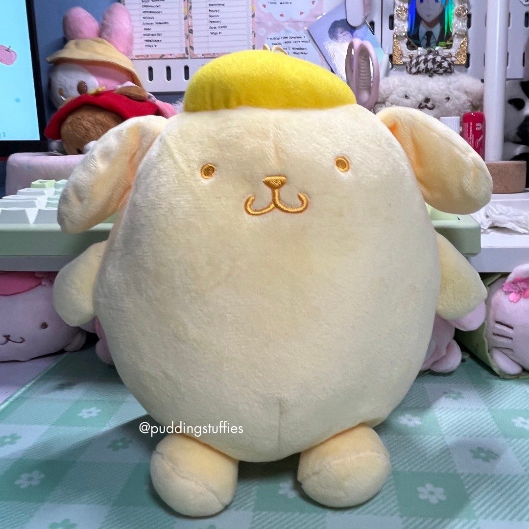 Pompompurin Yellow Hat and Eyes, Hobbies & Toys, Toys & Games on Carousell