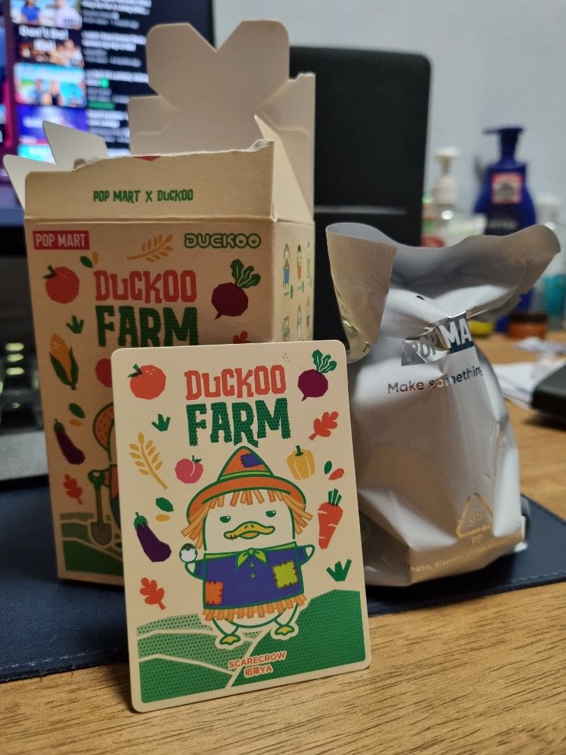 POPMART DUCKOO FARM SCARECROW, Hobbies & Toys, Toys & Games on Carousell
