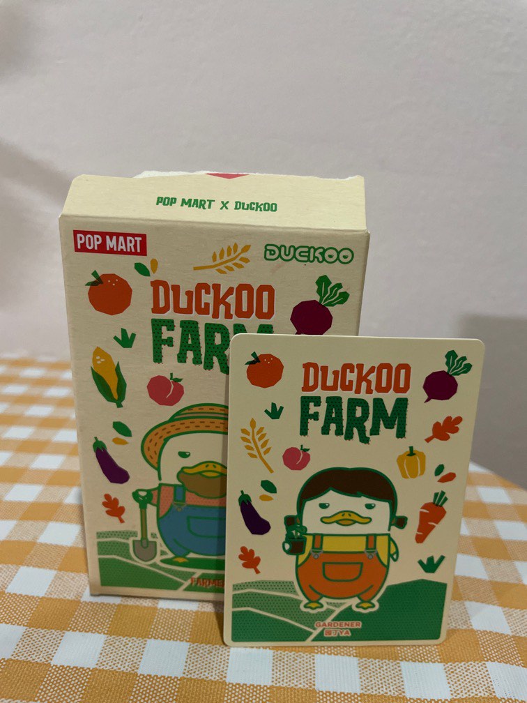 Popmart Duckoo Farm Series - Gardener, Hobbies & Toys, Toys & Games on ...