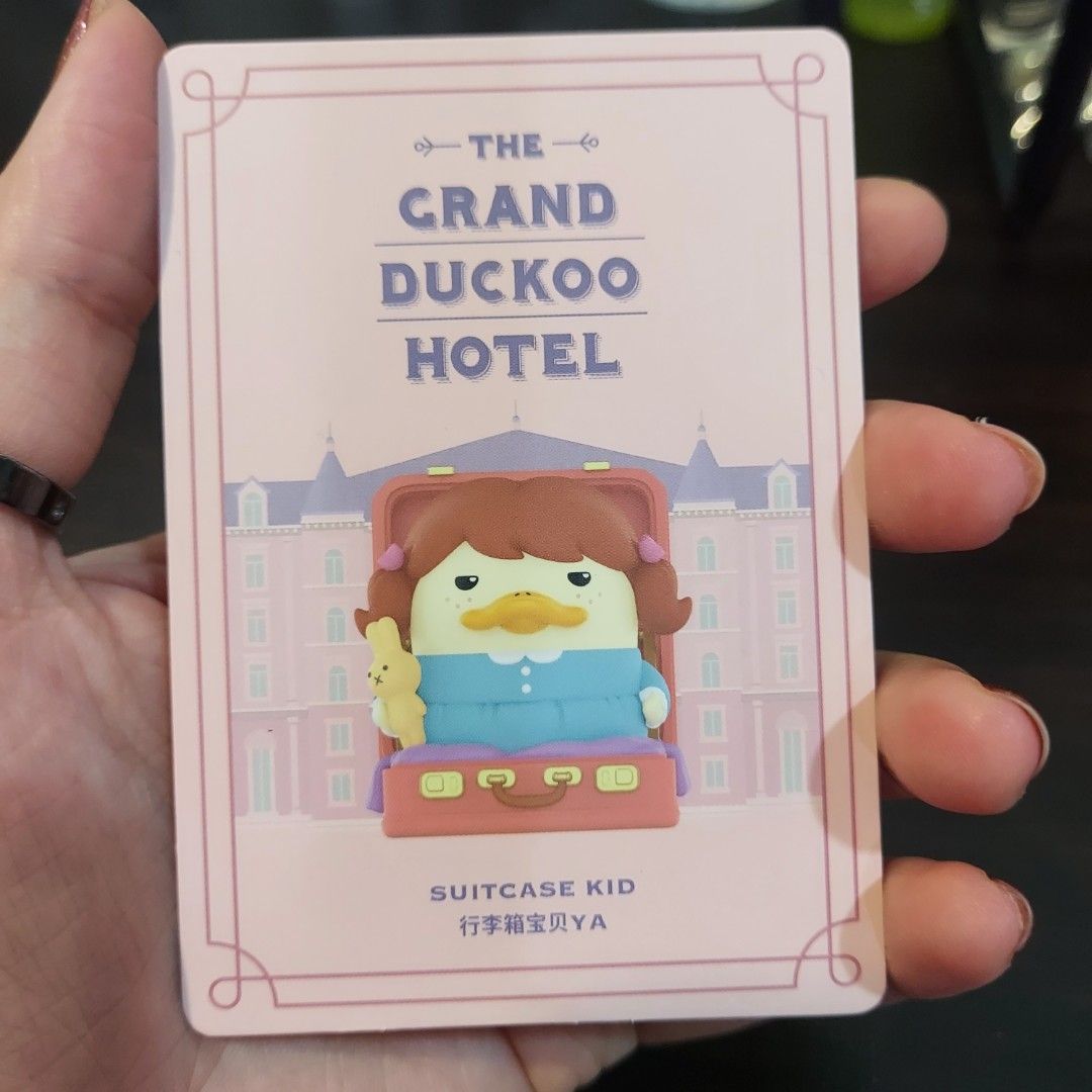 Popmart Grand Duckoo Hotel Suitcase Kid, Hobbies & Toys, Toys & Games ...