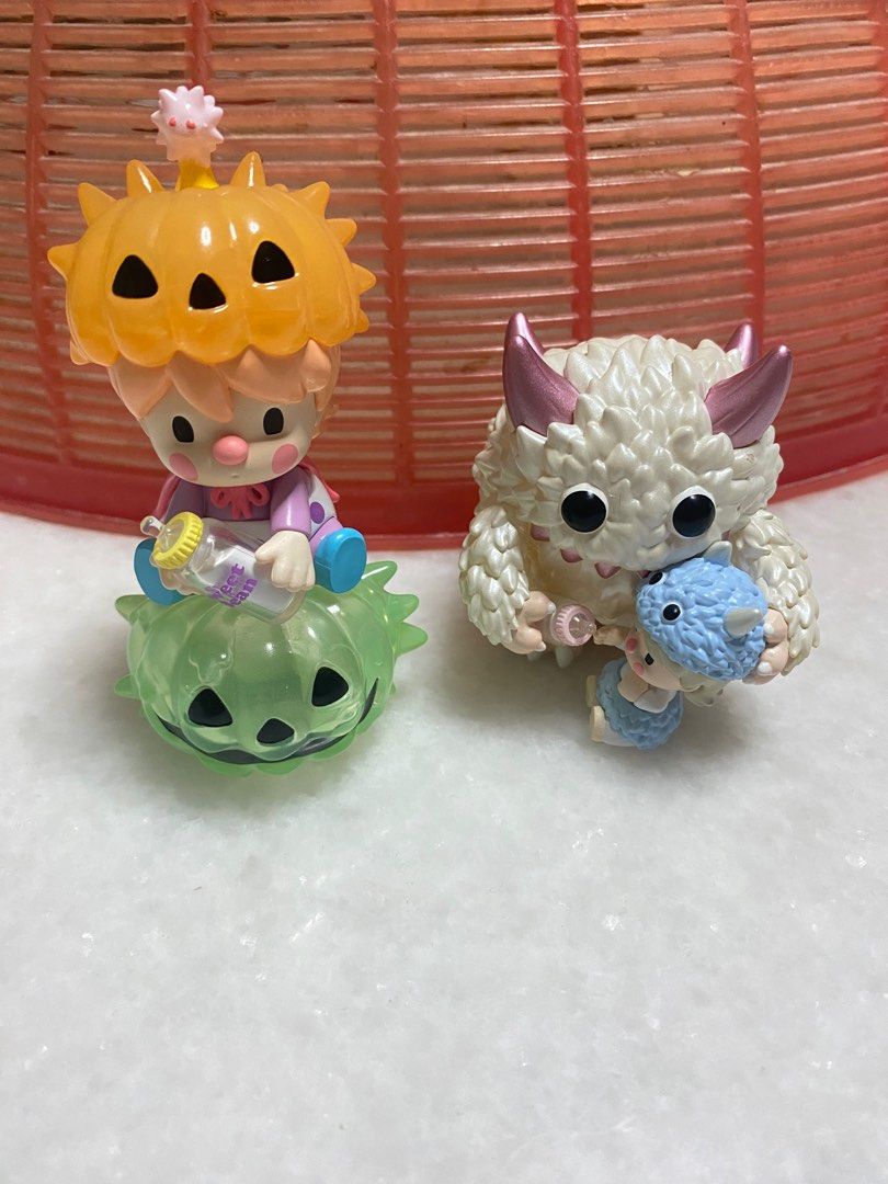 POPMART sweetbean x instinct toy sweet together series MAO MONSTER ...