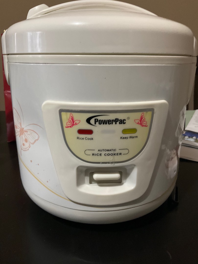 Powerpac Rice Cooker 1.0L non stick inner pot, TV & Home Appliances ...