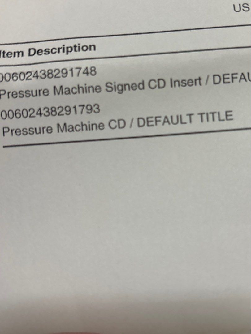 THE KILLERS PRESSURE MACHINE SIGNED CD: BRANDON, Hobbies & Toys, Music ...