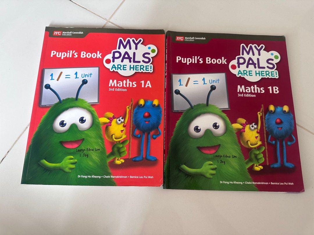 Primary 1 And 3 Mathematics Text Book Hobbies And Toys Books