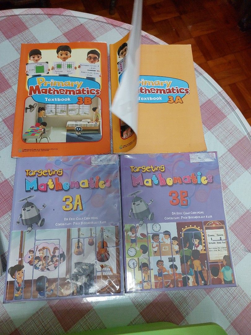 Primary 3 Math Text Book, Hobbies & Toys, Books & Magazines, Textbooks ...