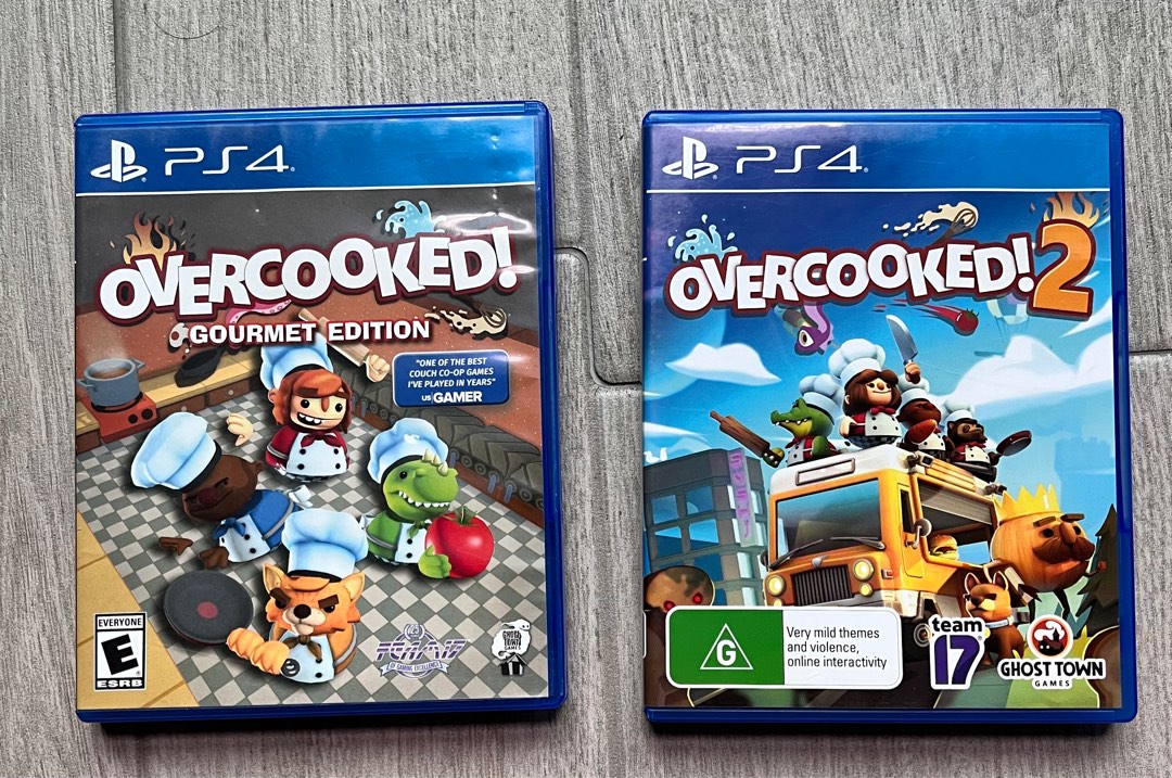 PS4 games . Overcooked 1 and Overcooked 2, Video Gaming, Video Games ...