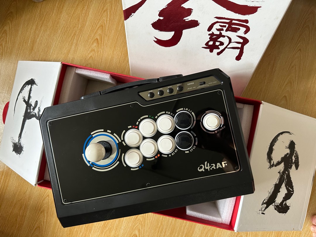 Qanba Q4RAF arcade stick, Video Gaming, Gaming Accessories, Controllers ...