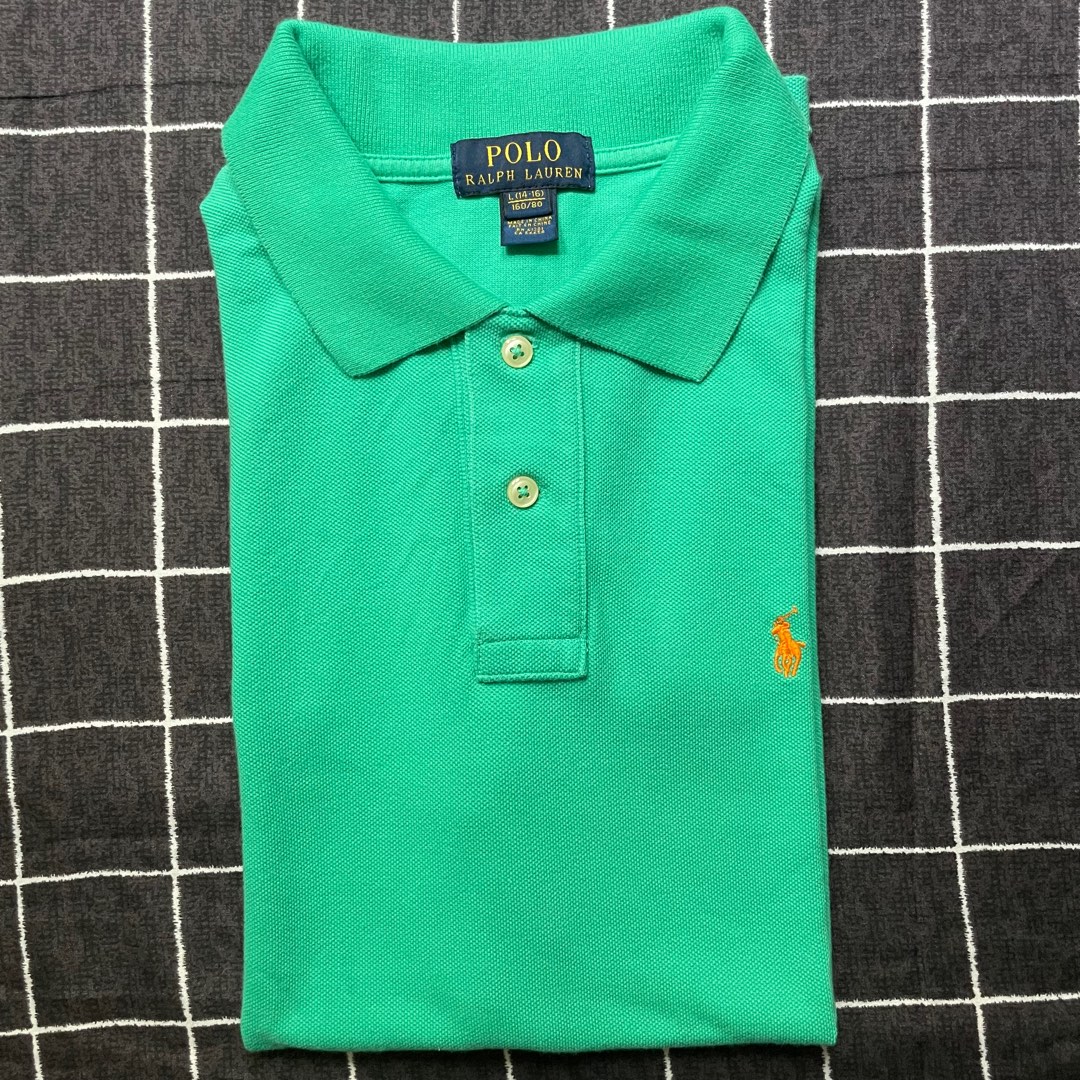 Ralph Lauren Green Polo Shirt, Men's Fashion, Tops & Sets, Tshirts & Polo Shirts on Carousell