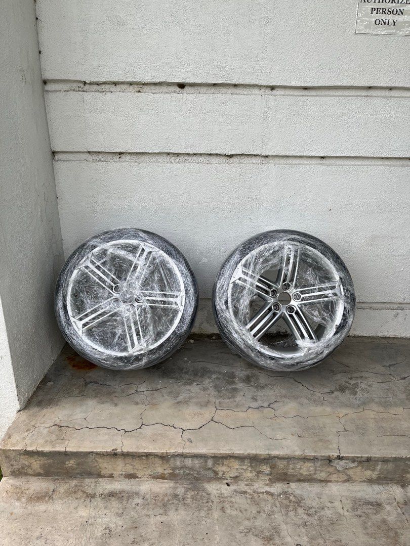 Rare Golf R rims 19s, Car Parts & Accessories, Mags and Tires on Carousell