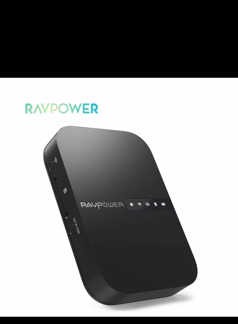 Ravpower Filehub Wireless Travel Router, Computers & Tech, Parts ...