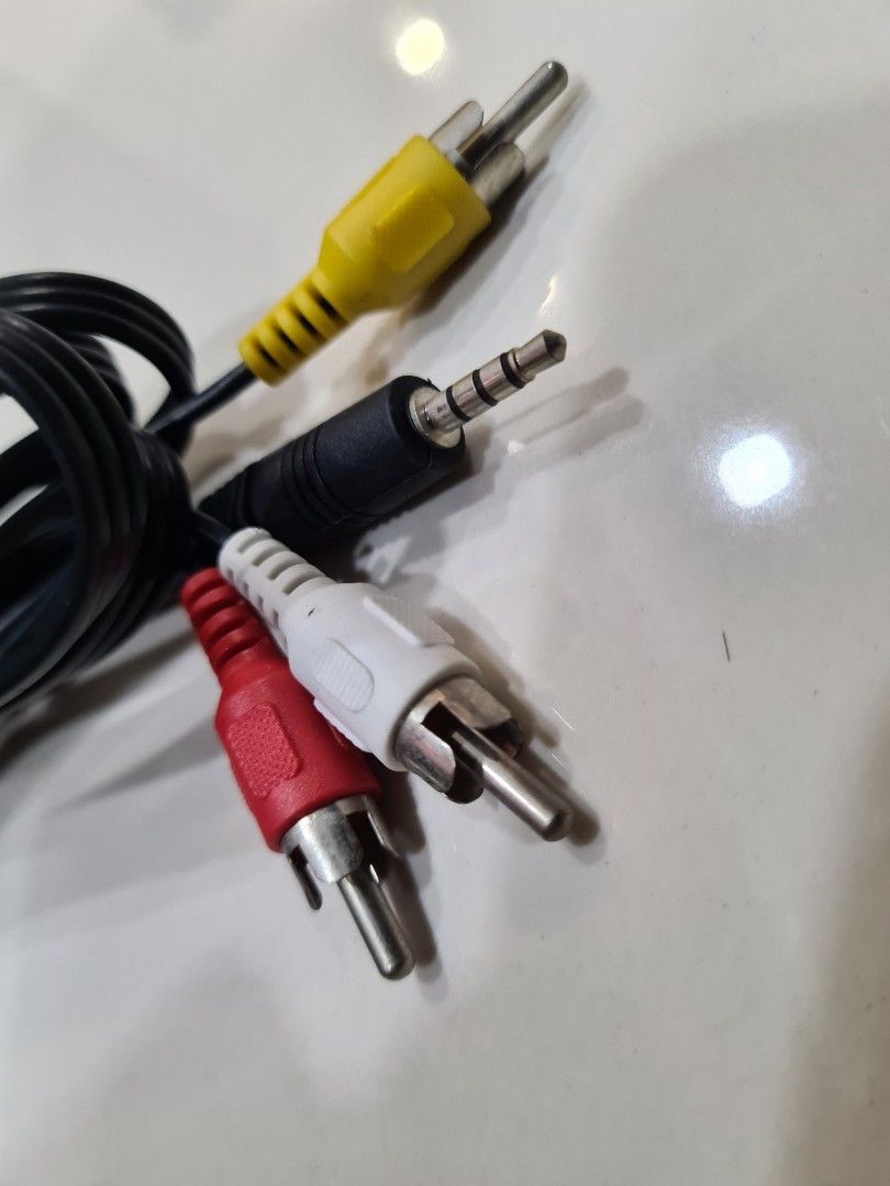 RCA AUDIO HD WAYAR CONNECT TV/SPEAKER (1.5M) ONE TO THREE COLOUR, Audio ...