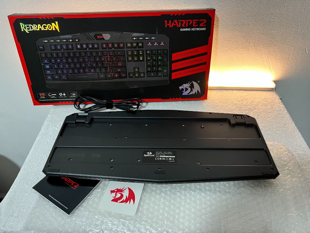 Redragon K503 Harpe RGB Backlit Gaming Keyboard, Computers & Tech, Parts & Accessories, Computer ...