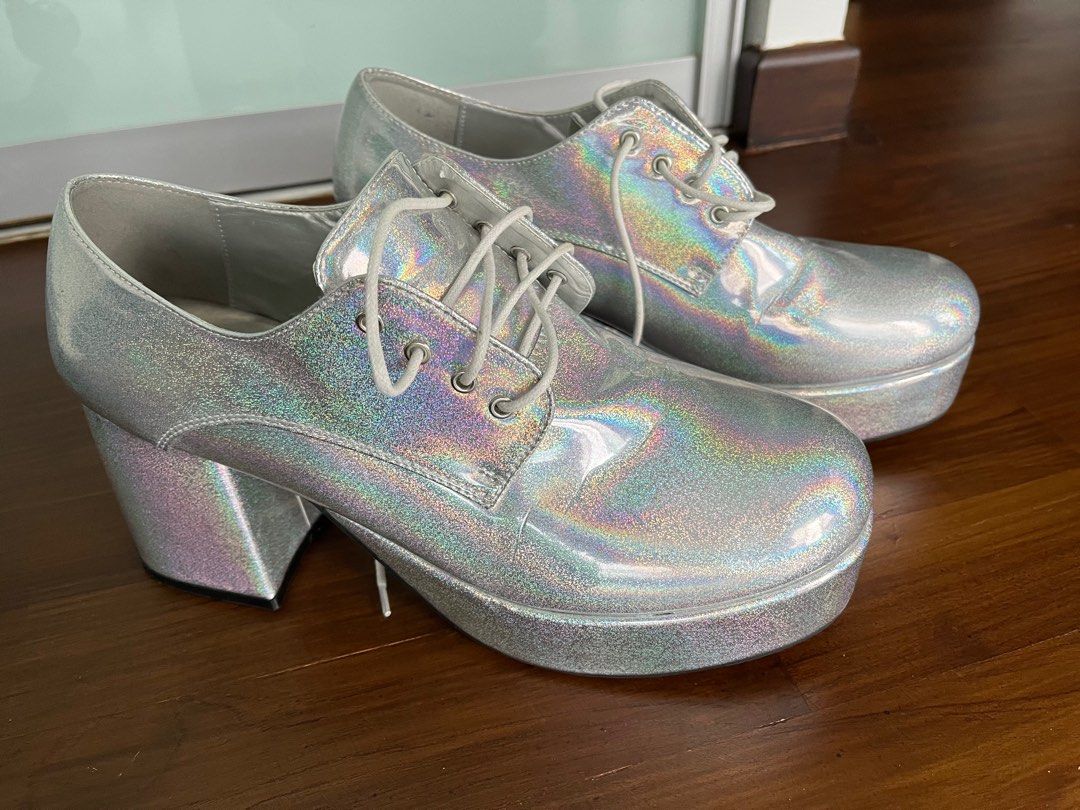 Retro party platform shoes, Men's Fashion, Footwear, Dress Shoes on ...