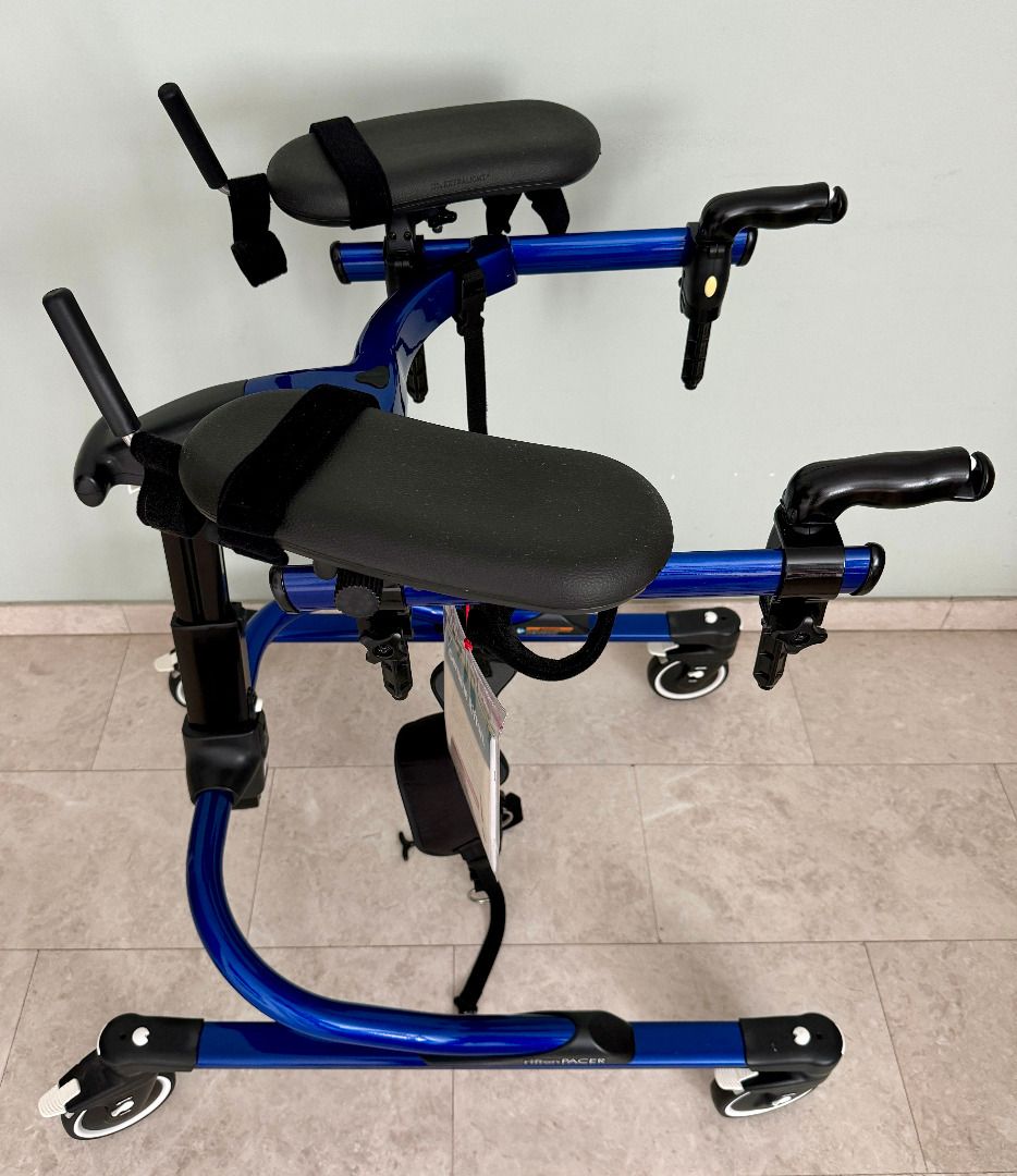 Rifton Pacer Gait Trainer (K640) Large / Blue, Health & Nutrition ...