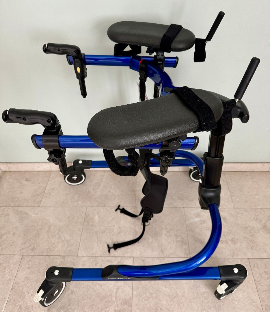 Rifton Pacer Gait Trainer (K640) Large / Blue, Health & Nutrition ...