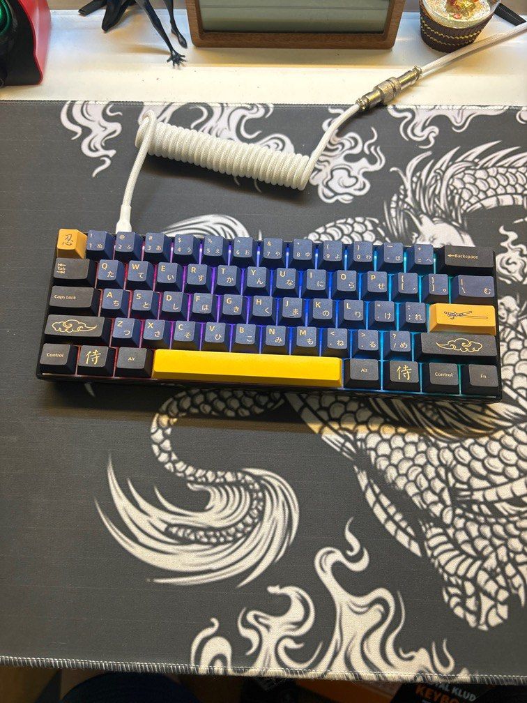 RK61 Hotswap Custom Keyboard Samurai, Computers & Tech, Parts ...