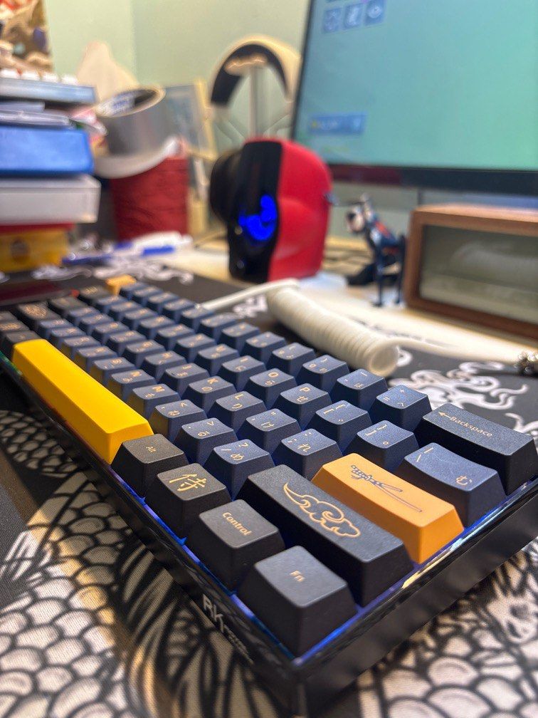 RK61 Hotswap Custom Keyboard Samurai, Computers & Tech, Parts ...