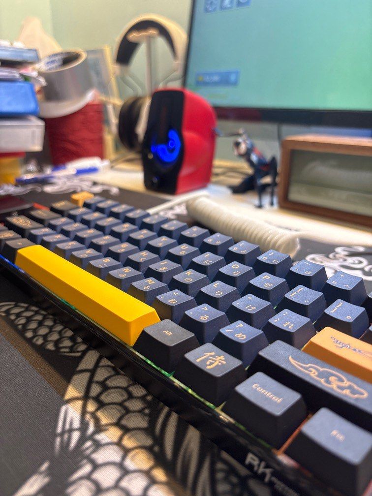 RK61 Hotswap Custom Keyboard Samurai, Computers & Tech, Parts ...