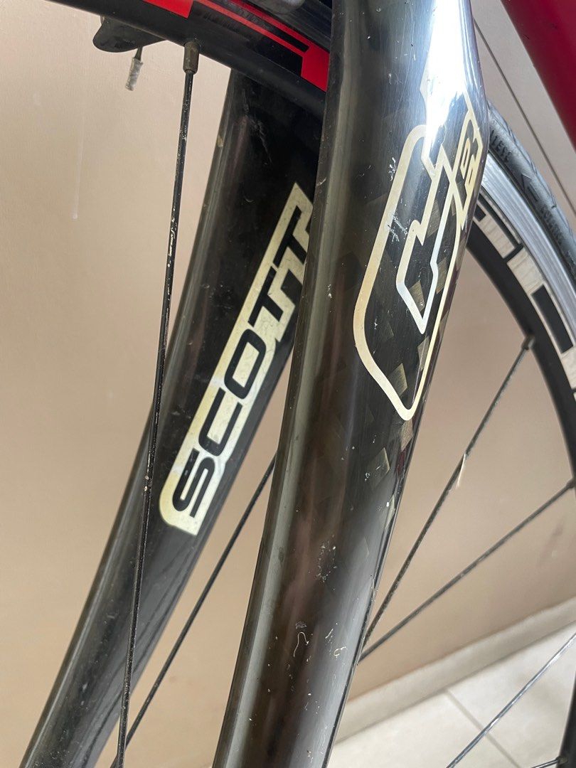 Roadbike Scott Speedster S2 18-speed with triathlon handles, Sports ...
