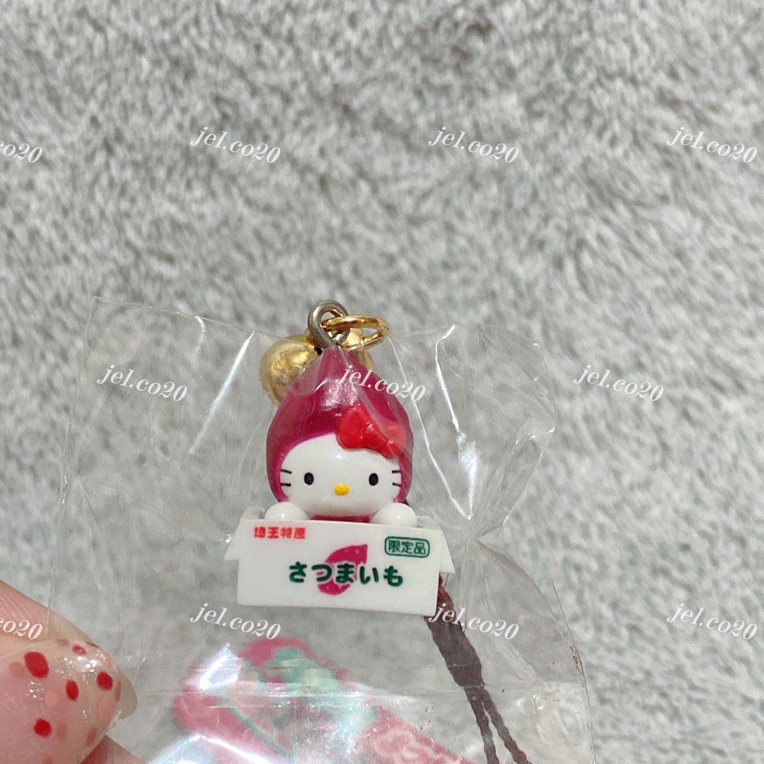 Sanrio Gotochi Hello Kitty Sweet Potato Charms Keychain, Hobbies & Toys ...