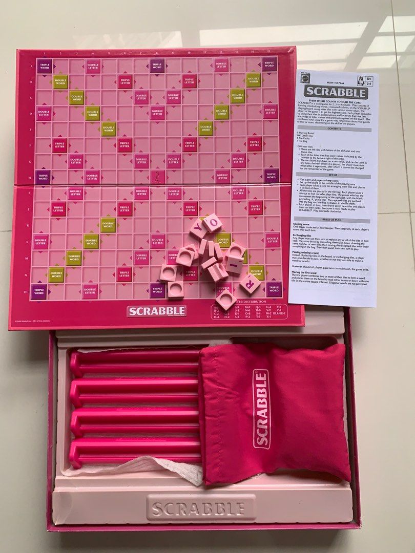 Scrabble vintage limited edition, Hobbies & Toys, Toys & Games on Carousell