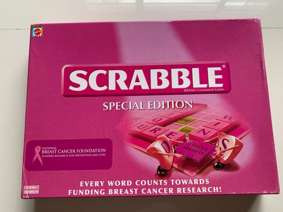 Scrabble vintage limited edition, Hobbies & Toys, Toys & Games on Carousell