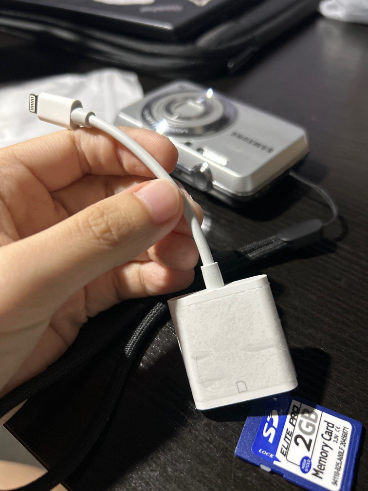 SD card reader for digicams, Photography, Photography Accessories ...