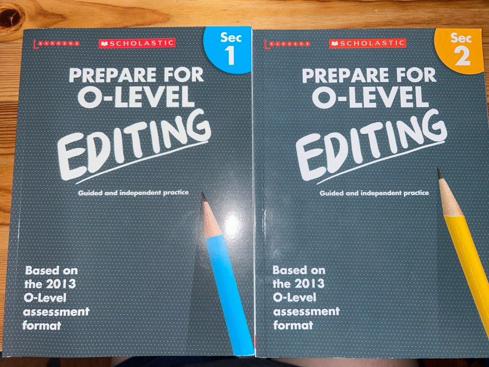 Sec 1 and 2 O-Level Editing Book, Hobbies & Toys, Books & Magazines ...