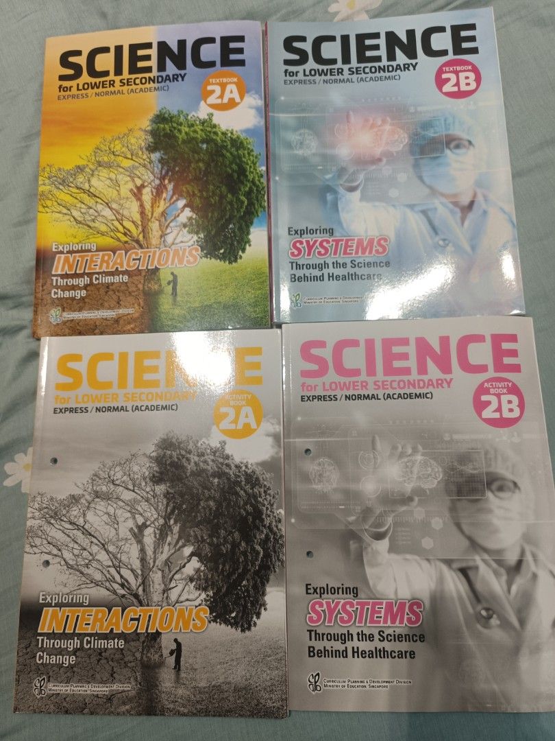 Sec 2 Science Express 2A and 2B Textbook and Workbook, Hobbies & Toys ...