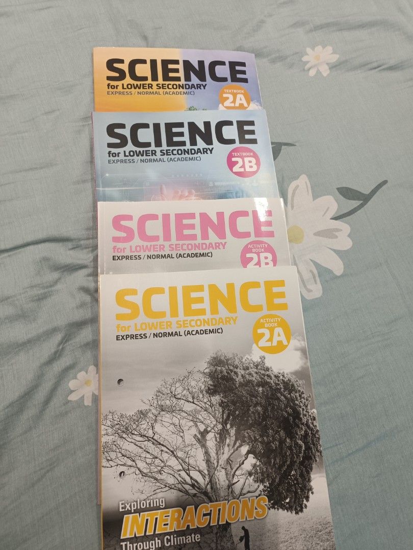 Sec 2 Science Express 2A and 2B Textbook and Workbook, Hobbies & Toys ...