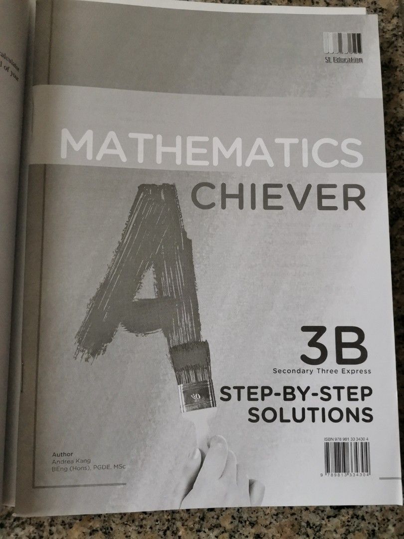 Sec 3 Express Math Assessment Book (3B), Hobbies & Toys, Books ...