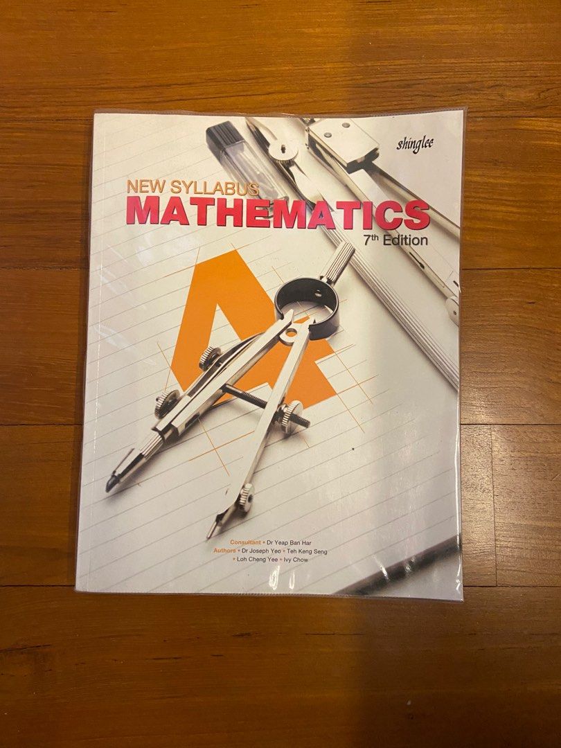 Secondary 4 Math Textbook, Hobbies & Toys, Books & Magazines ...
