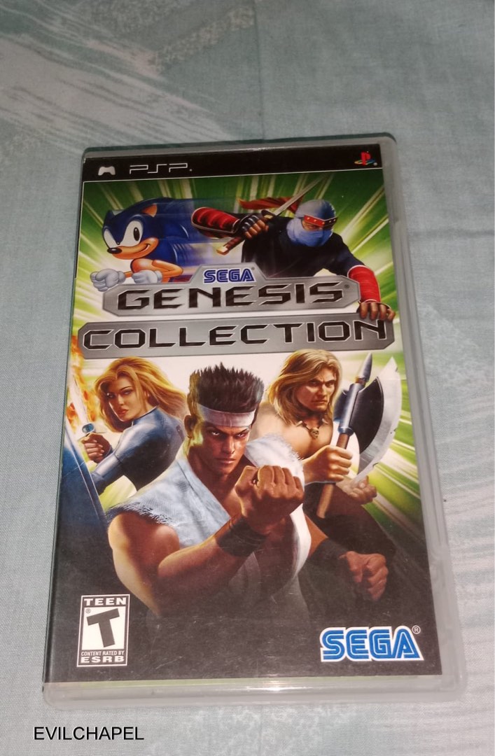 Sega Genesis Collection PSP R1, Video Gaming, Video Games, PlayStation ...