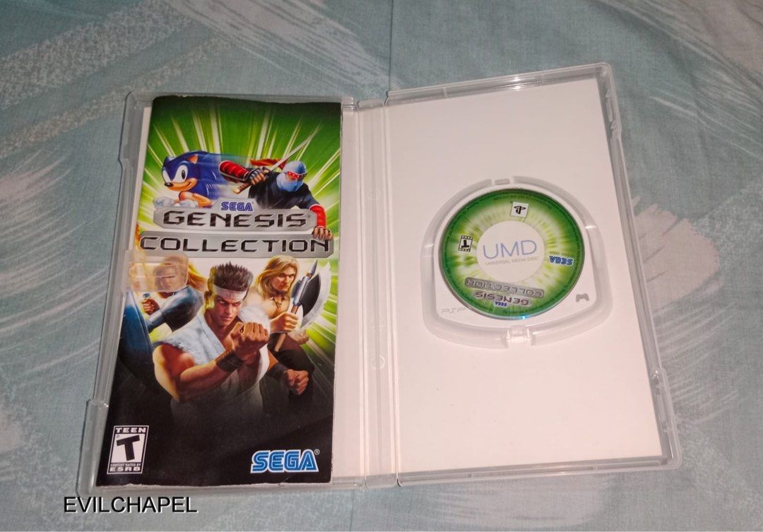 Sega Genesis Collection PSP R1, Video Gaming, Video Games, PlayStation ...