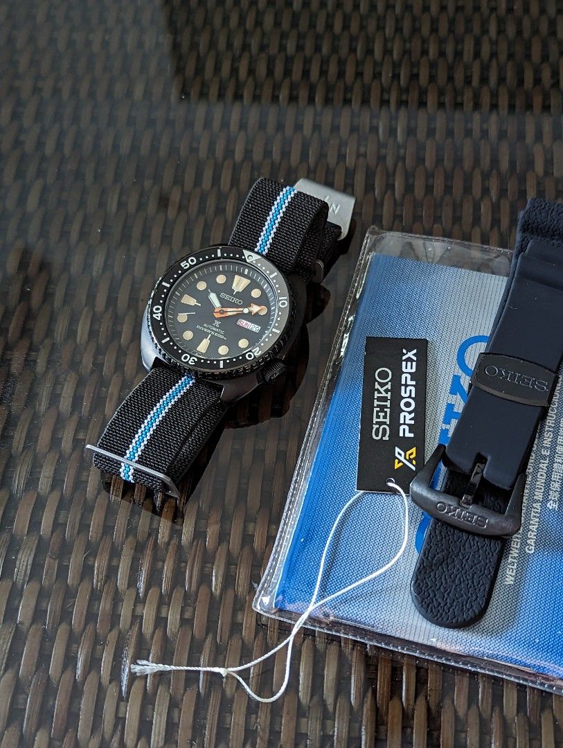 Seiko Limited Edition Ninja Turtle SRPC49K1, Luxury, Watches on Carousell