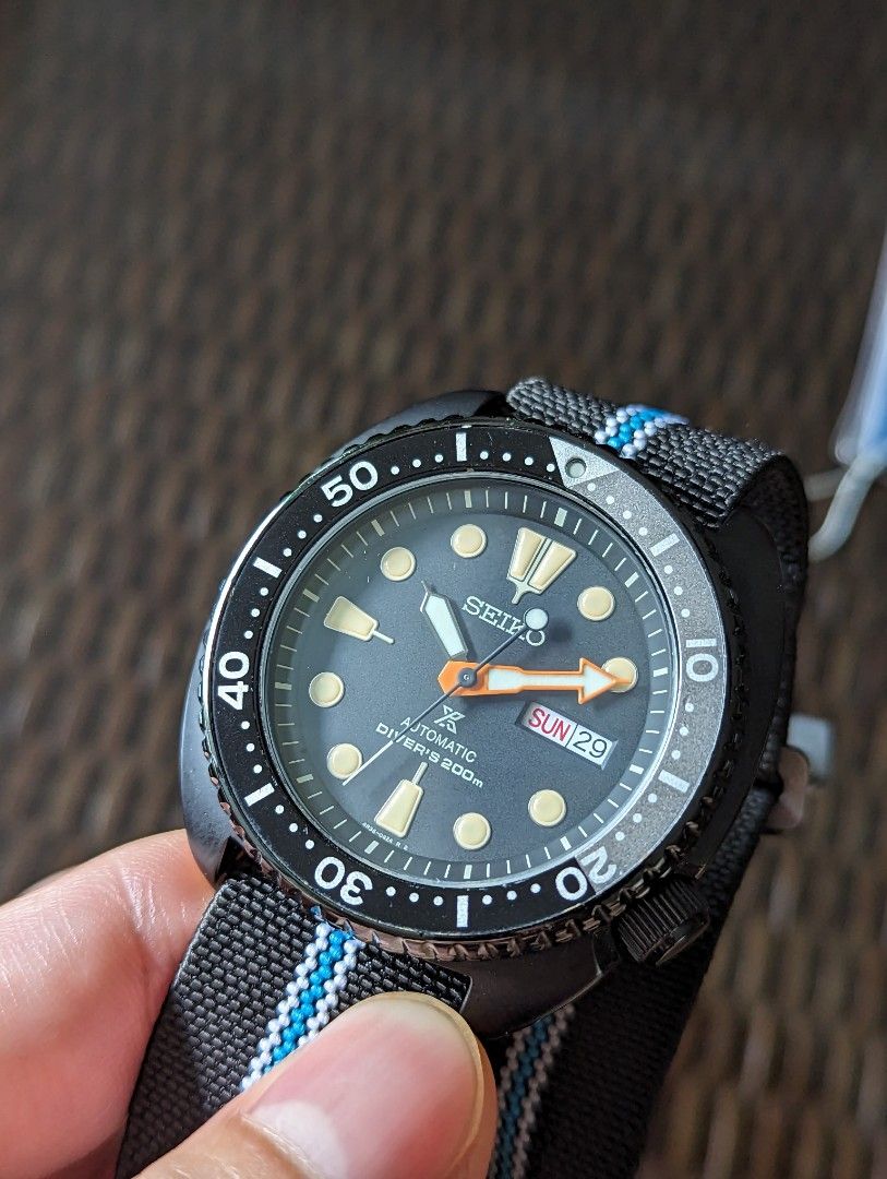 Seiko Limited Edition Ninja Turtle SRPC49K1, Luxury, Watches on Carousell