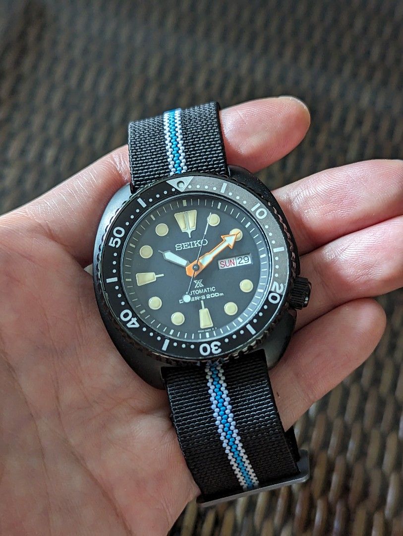 Seiko Limited Edition Ninja Turtle SRPC49K1, Luxury, Watches on Carousell