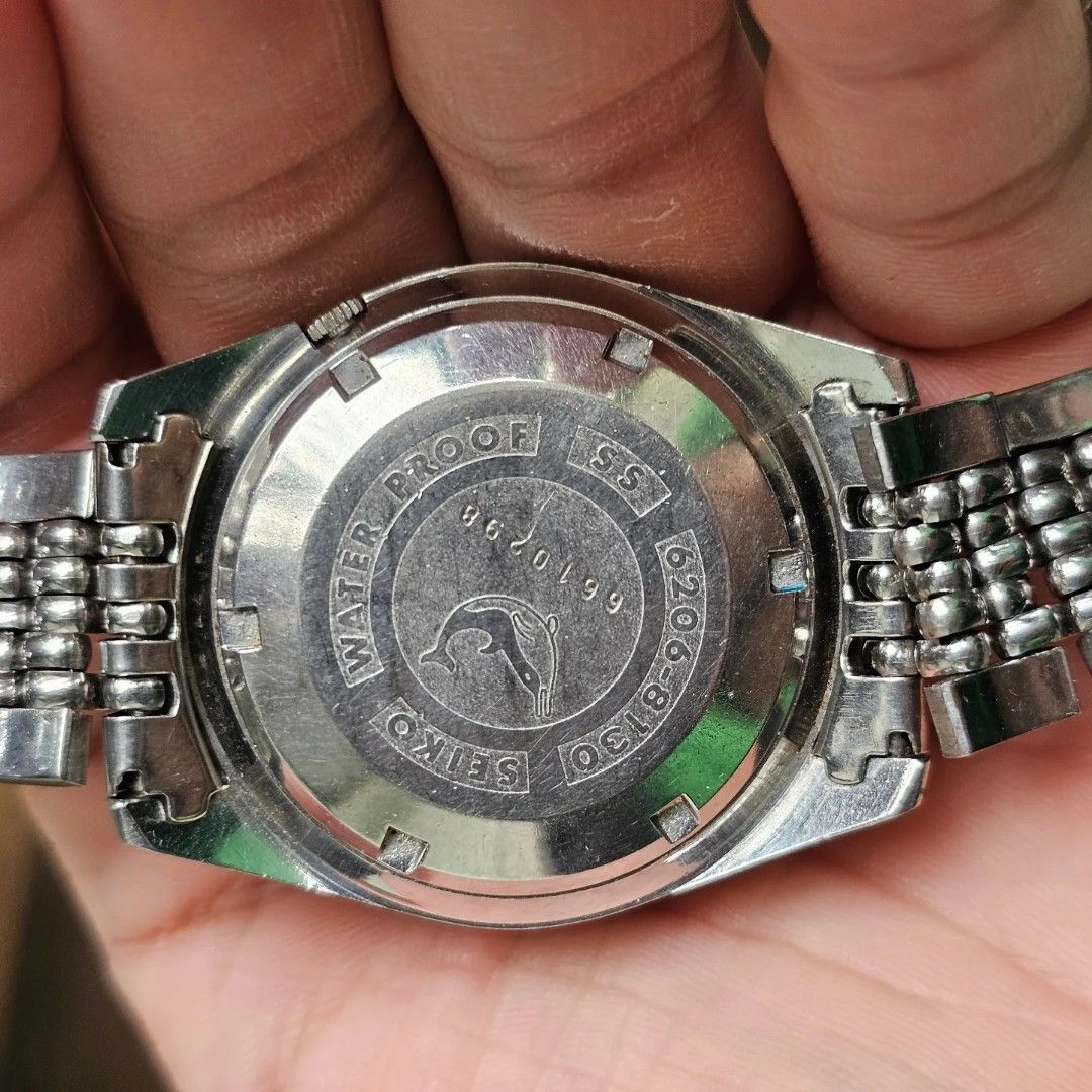 Seikomatic Dolphin Back 6206-8130, Men's Fashion, Watches & Accessories ...