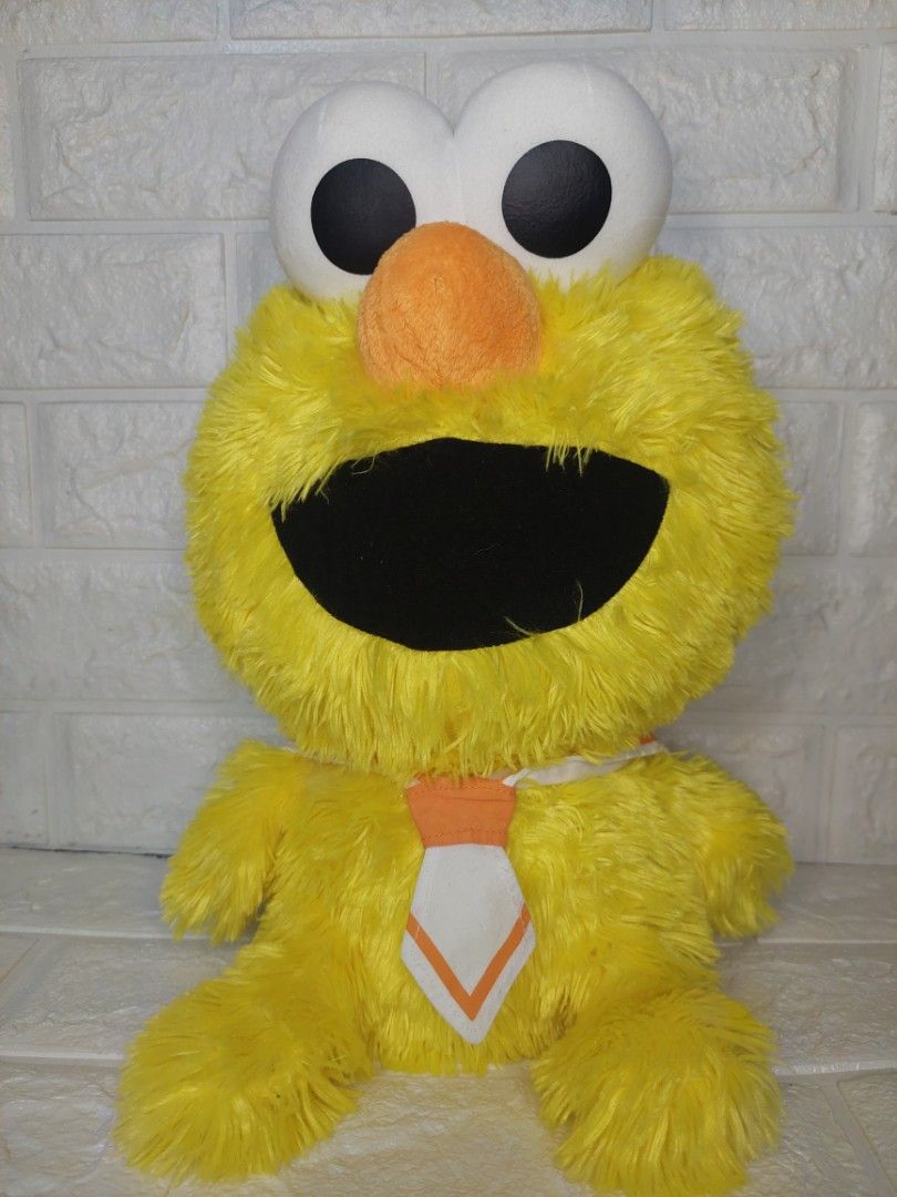 Sesame Street Elmo Rare Yellow Plush/Stufftoy, Hobbies & Toys ...