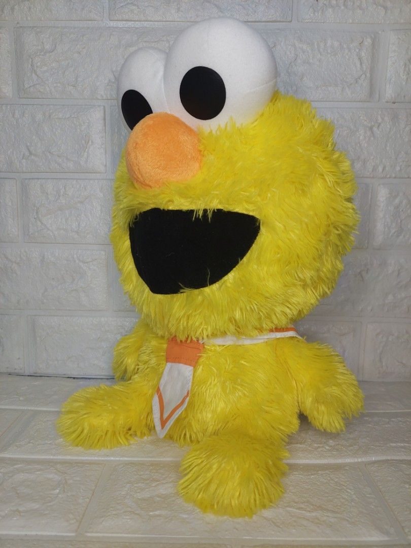 Sesame Street Elmo Rare Yellow Plush/Stufftoy, Hobbies & Toys ...