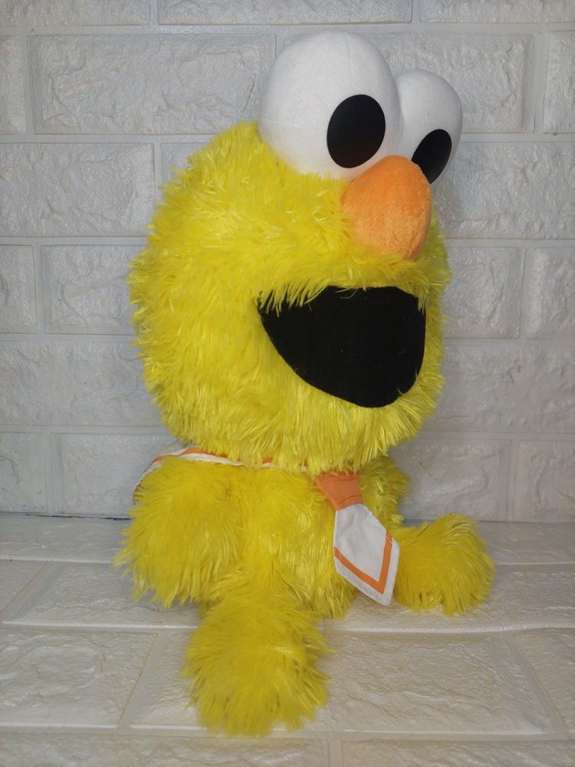 Sesame Street Elmo Rare Yellow Plush/Stufftoy, Hobbies & Toys ...