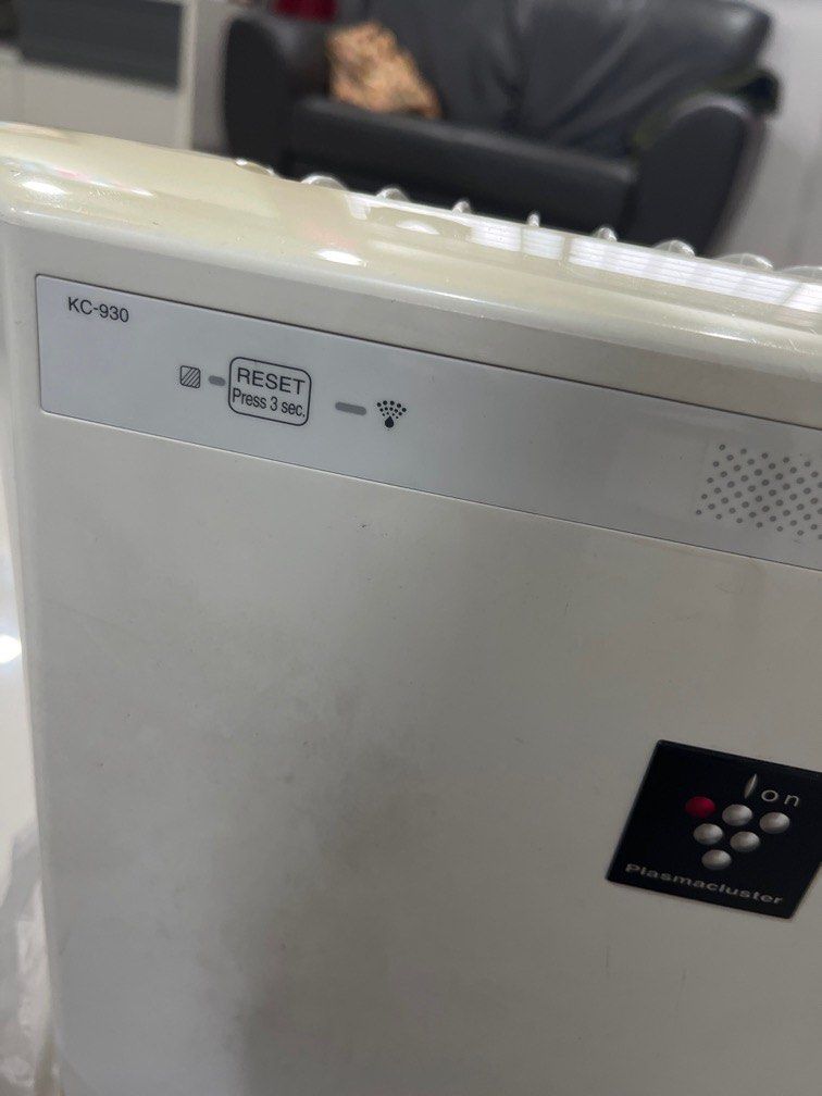 Sharp ION Plasmacluster Air Purifier, TV & Home Appliances, Air ...